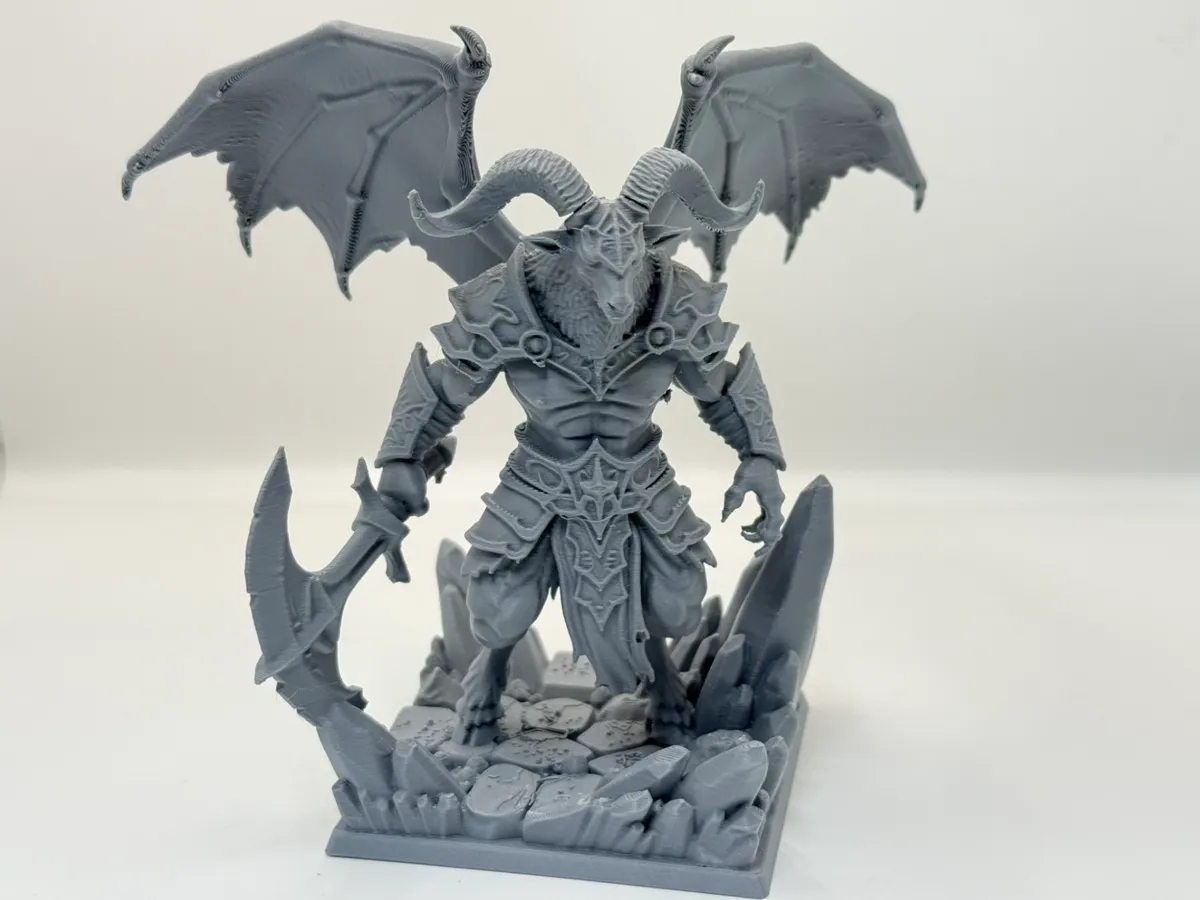 Baphomet Demon Lord for D&D & RPGs - Free 3D Print Model - MakerWorld