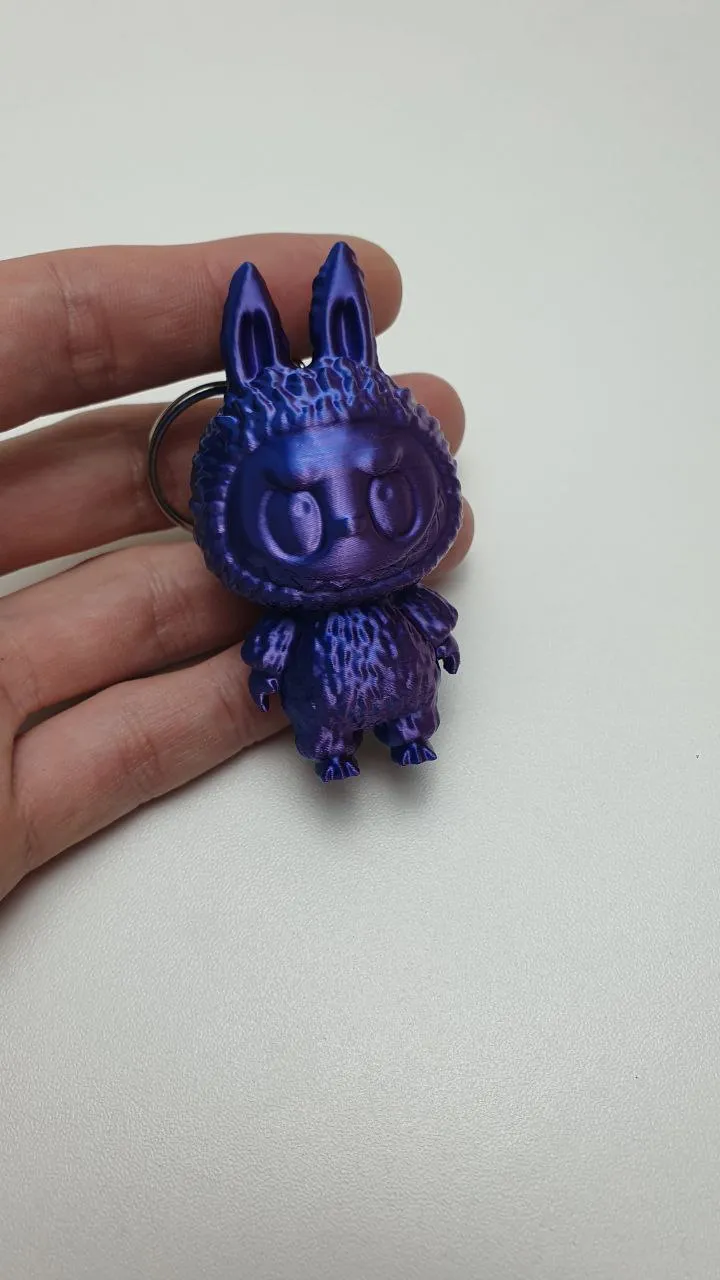 Labubu Schlüsselanhängerversion von 3DDWOR MakerWorld: Kostenlose 3D ...
