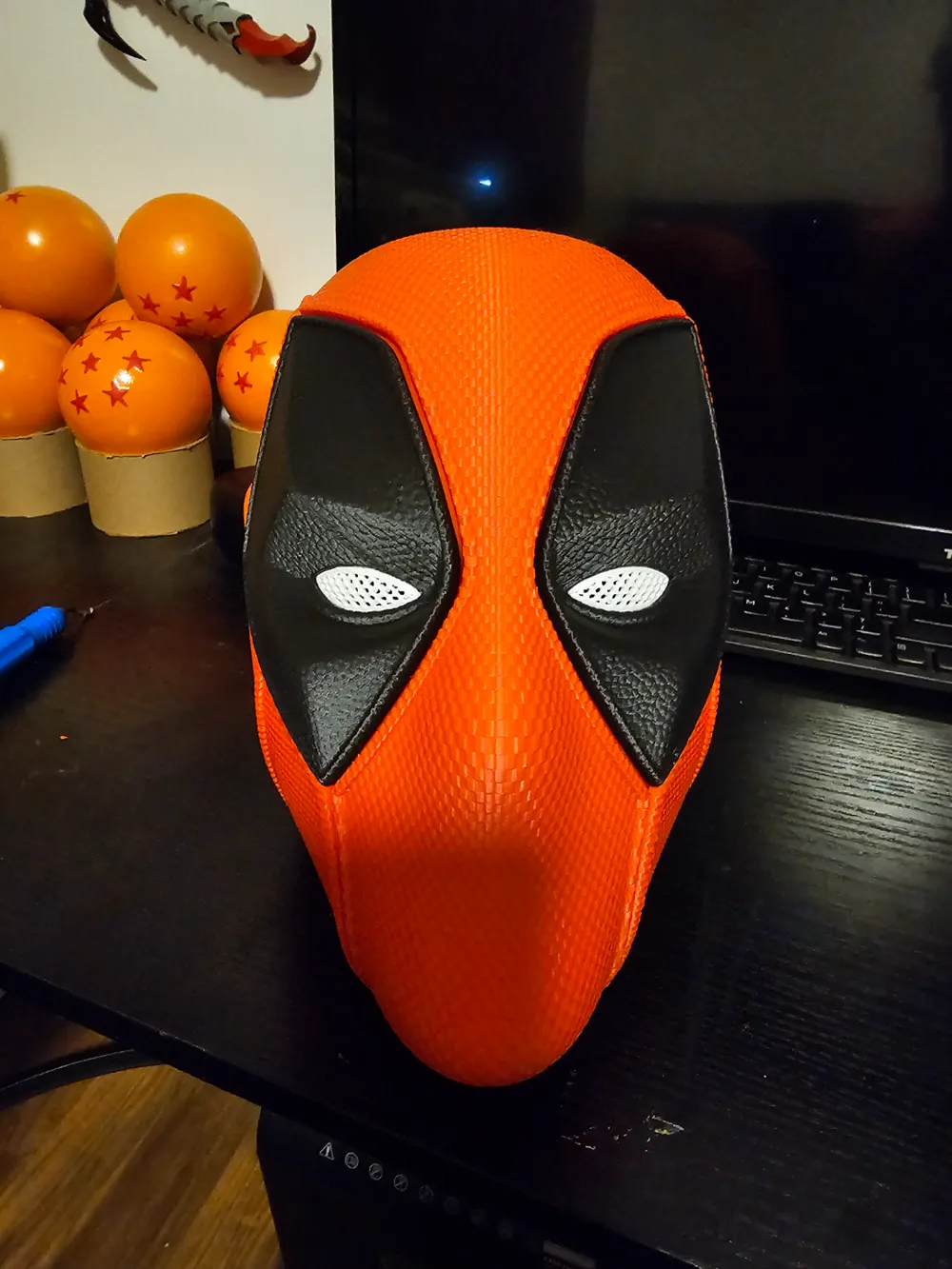 Deadpool 3 Movie Helmet Textured - Free 3D Print Model - MakerWorld