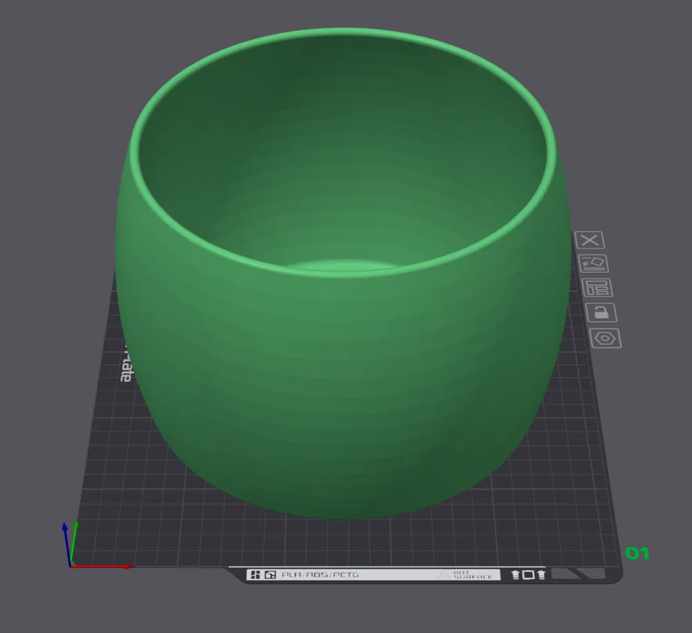 Hand Drum - Large by emensi - MakerWorld