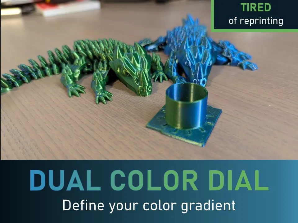 Dual-Color Dial - Free 3D Print Model - MakerWorld