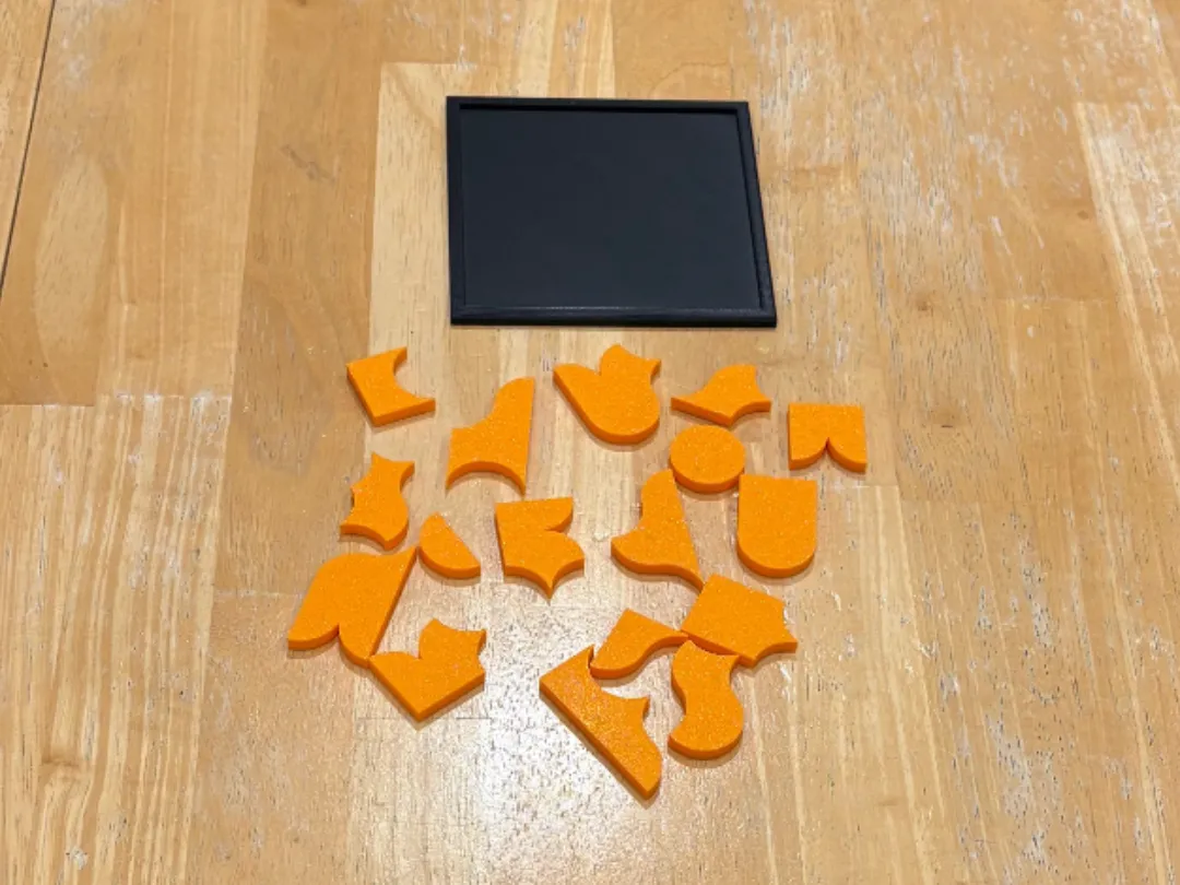 Geometric Packing Puzzle - Free 3D Print Model - MakerWorld