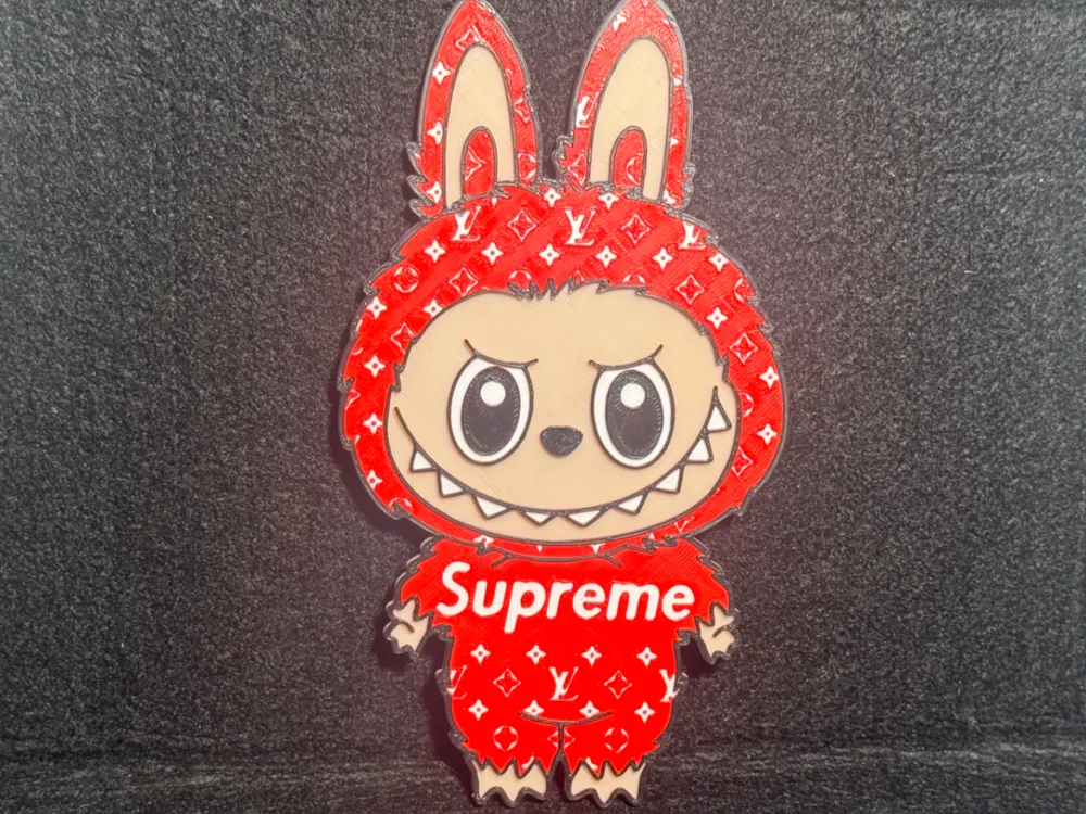Labubu x Louis Vuitton x Supreme Pop Art - No AMS by JDESIGNZ ...