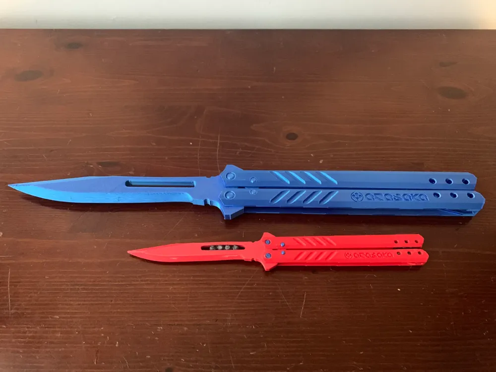 Fully Printable Balisong by Horscht - MakerWorld