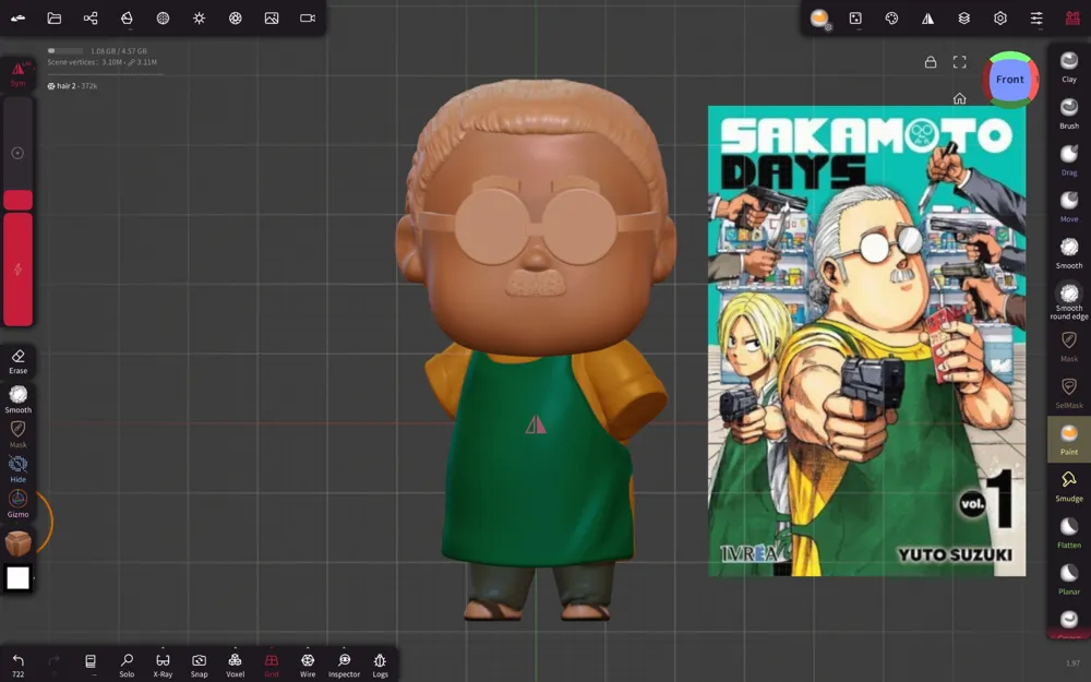 Chibi Mr Sakamoto - Sakamoto Days - Sakamoto Days - Free 3D Print Model ...