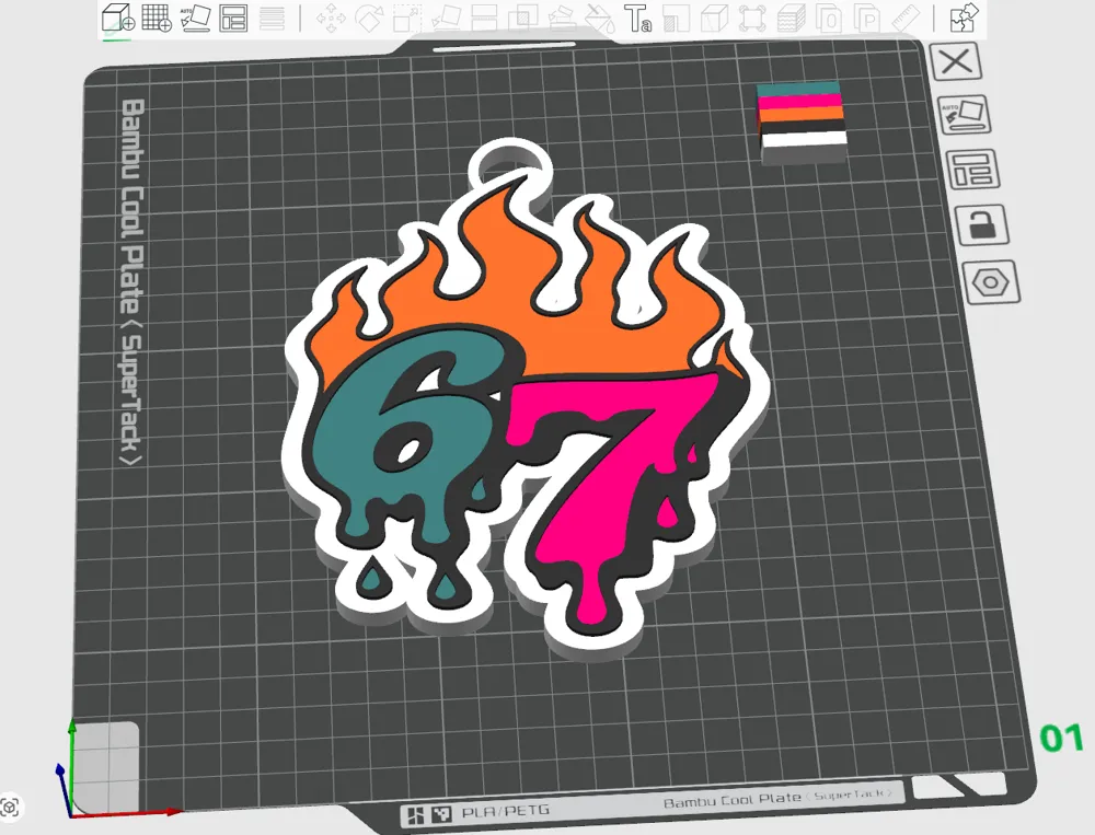 67 Hype Chain 6-7 por cadi197 MakerWorld: Baixe modelos 3D gratuitos