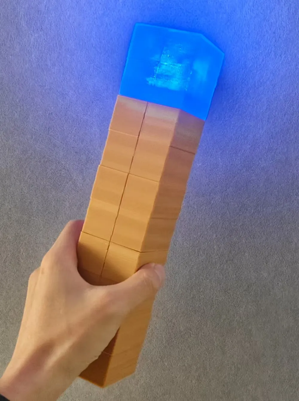Minecraft Torch Lamp Ornament - Support - Minecraft by Joy-Top-Toy ...