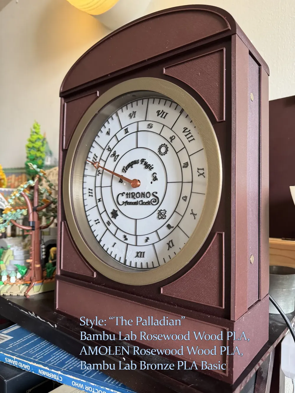 CHRONOS Annual Clock - IoT Circular Calendar by Cheep & Cheerful 3D ...