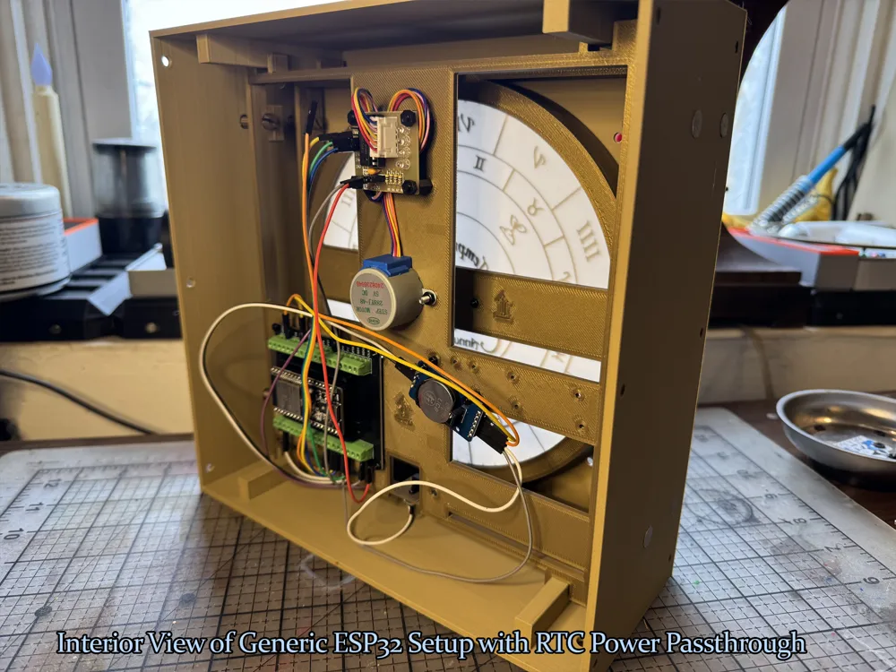 CHRONOS Annual Clock - IoT Circular Calendar by Cheep & Cheerful 3D ...