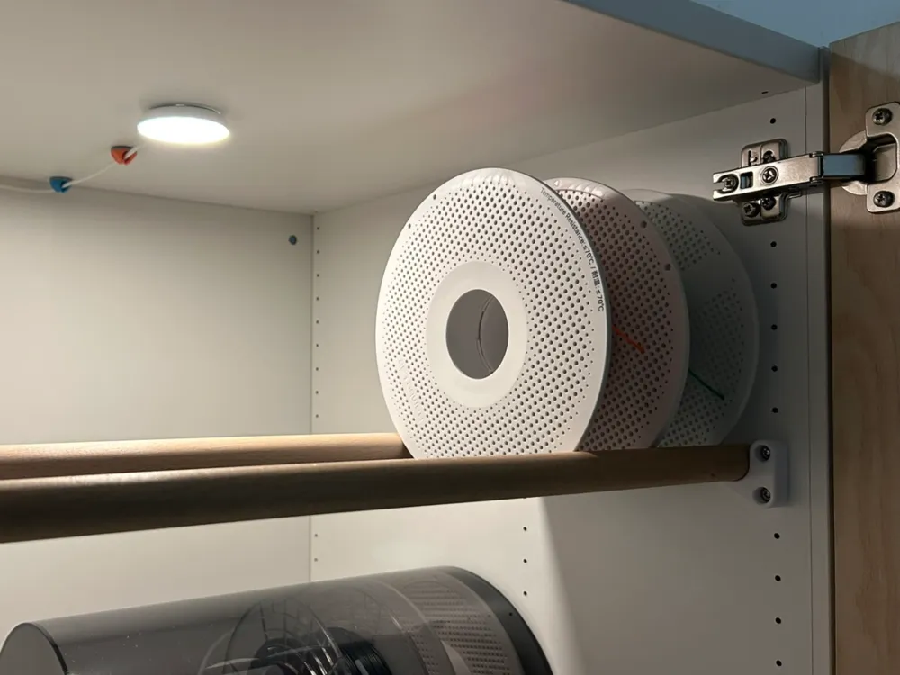 Ikea Platsa Spool or Clothes Rail Holder - Free 3D Print Model - MakerWorld