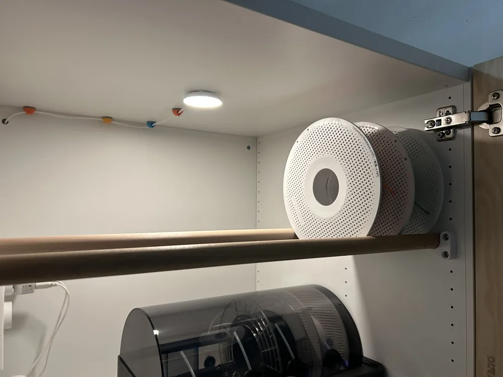 Ikea Platsa Spool or Clothes Rail Holder - Free 3D Print Model - MakerWorld