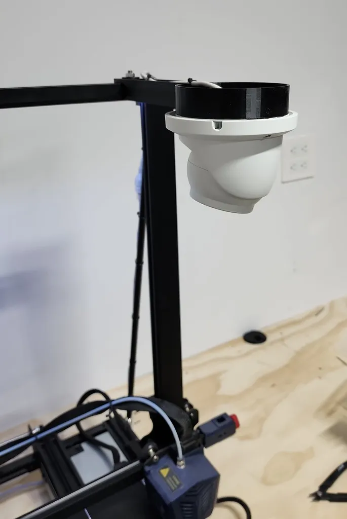 Dome Camera mount for Anycubic Kobra MAX by SPEKERDUDE - MakerWorld