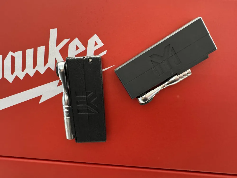 BitRat - Compact EDC hex bit and ratchet holder - Free 3D Print Model ...