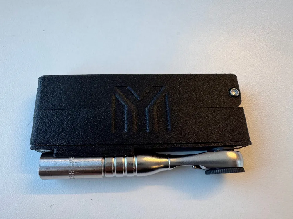 BitRat - Compact EDC hex bit and ratchet holder - Free 3D Print Model ...