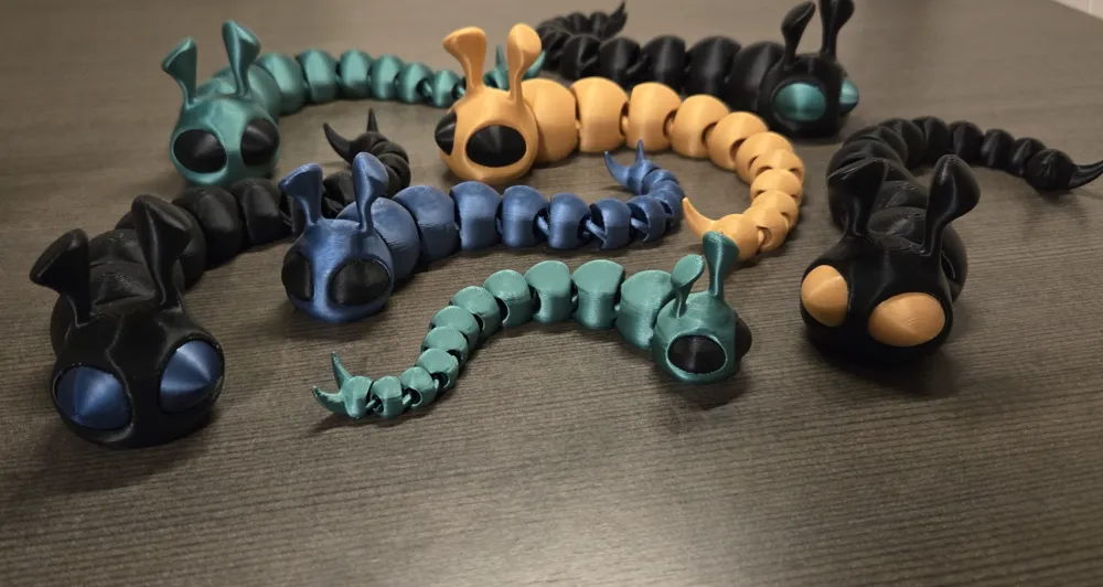 Space Alien Slug by recspeak MakerWorld: Download Free 3D Models