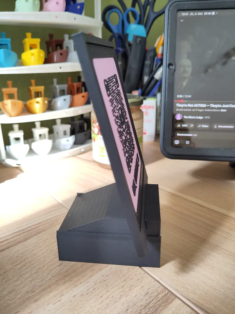 Weighted sign stand and magnetic sign holder by Marvins_Creed ...