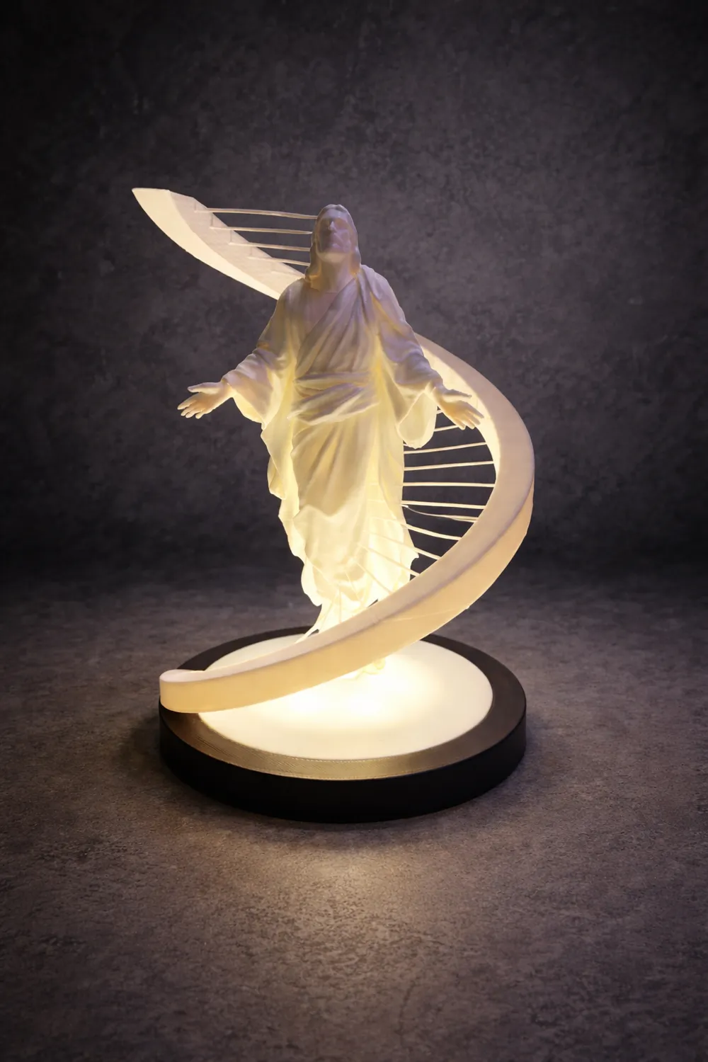 Easter–Jesus’ Resurrection Suspended String Art - Free 3D Print Model ...