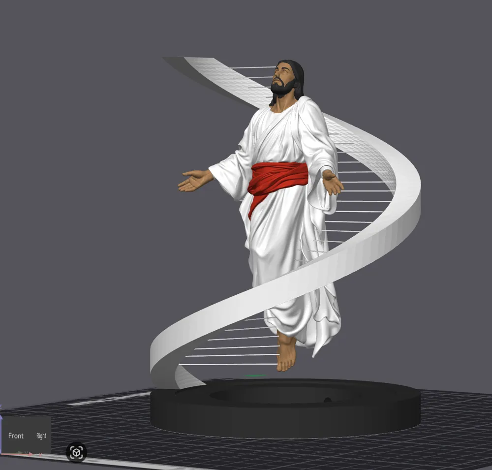 Easter–Jesus’ Resurrection Suspended String Art - Free 3D Print Model ...