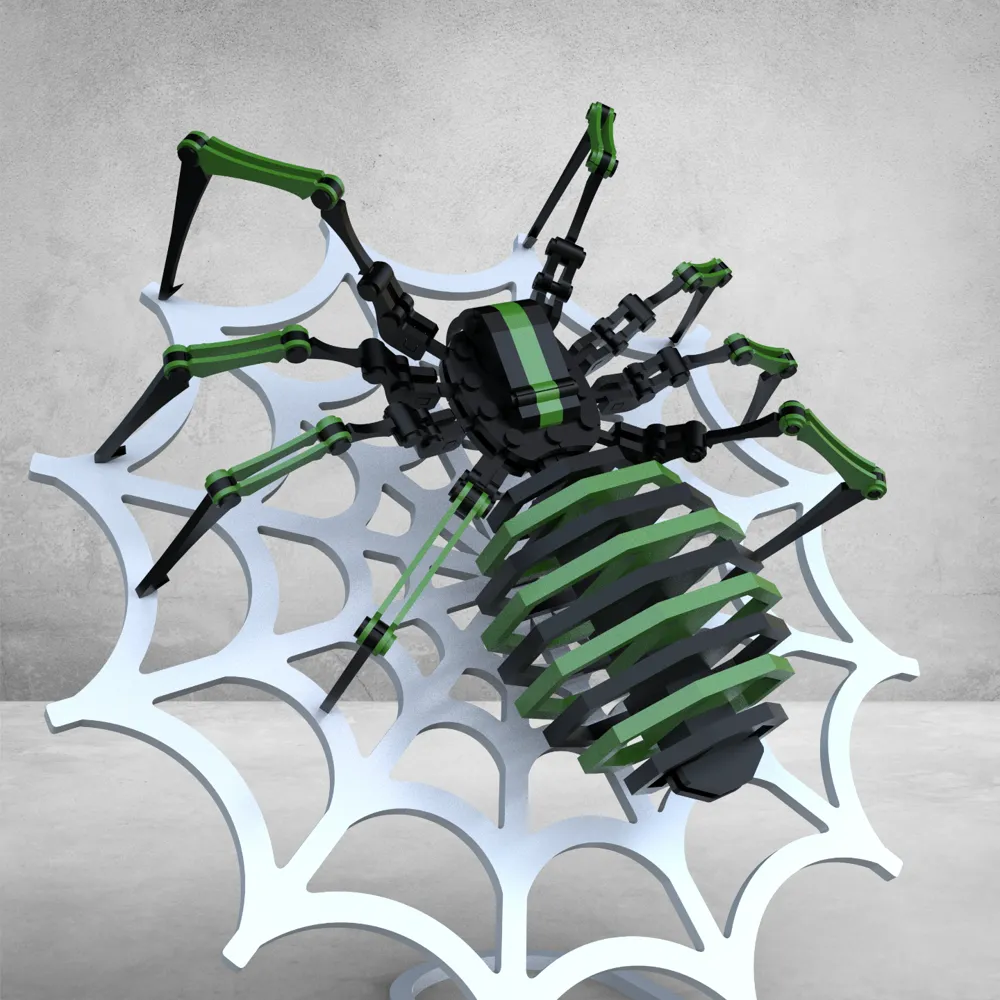 Arachna the Robot Spider Nature Explorer Card Kit by Filionix3D ...