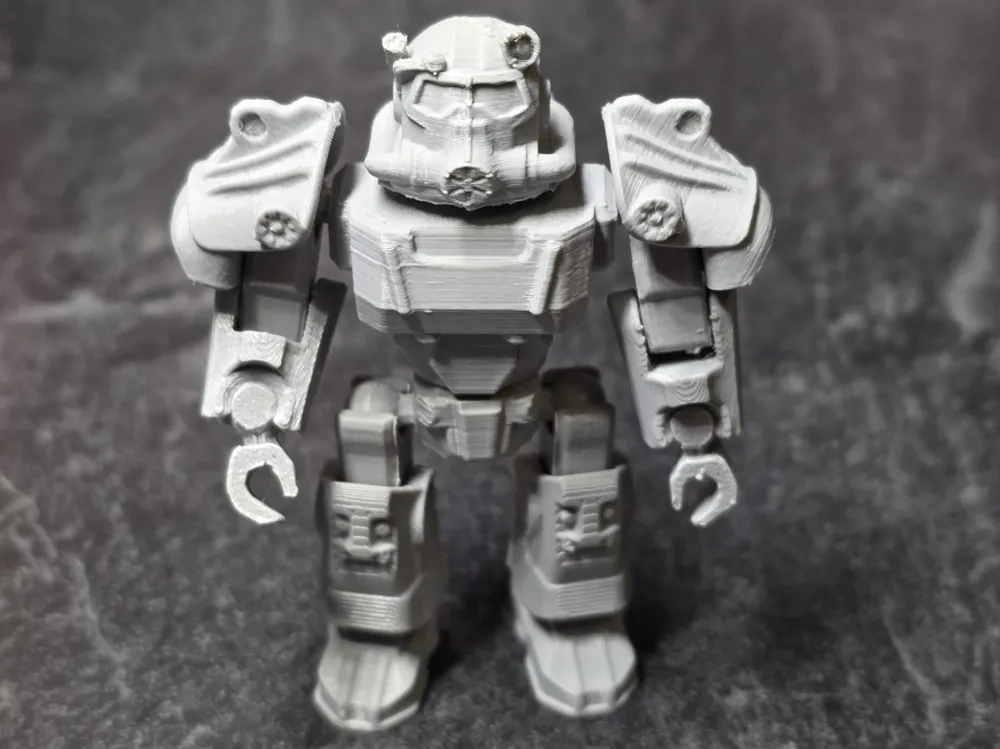 Power Armor Origin-Zero Mecha Remix - Free 3D Print Model - MakerWorld