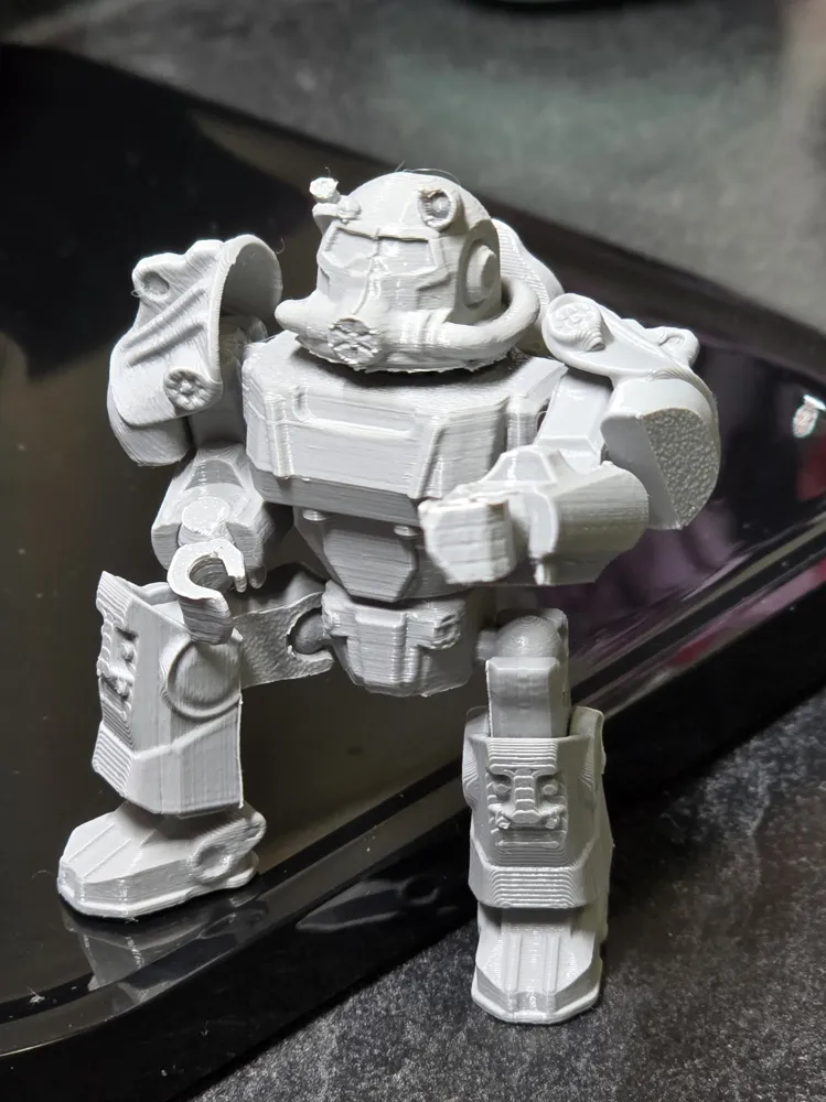 Power Armor Origin-Zero Mecha Remix - Free 3D Print Model - MakerWorld