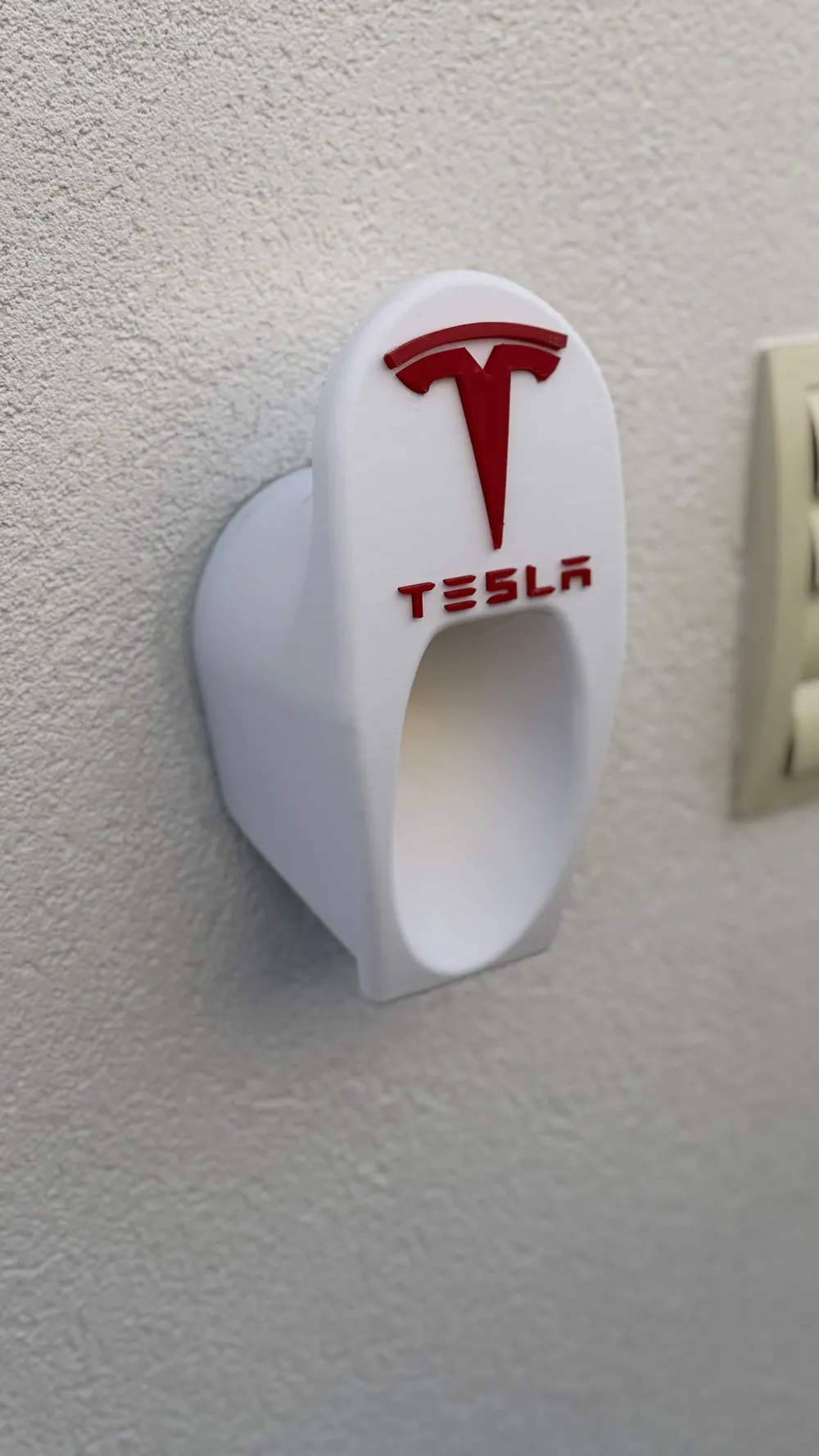 Tesla Mobile Connector Type 2 EU - Holder Mount - Free 3D Print Model ...