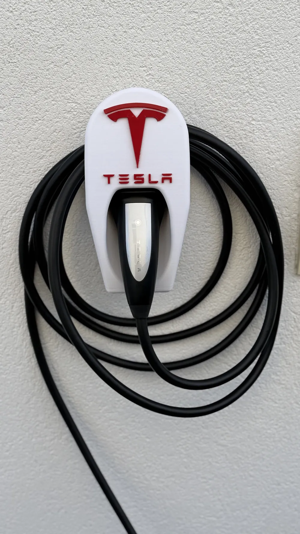 Tesla Mobile Connector Type 2 EU - Holder Mount - Free 3D Print Model ...