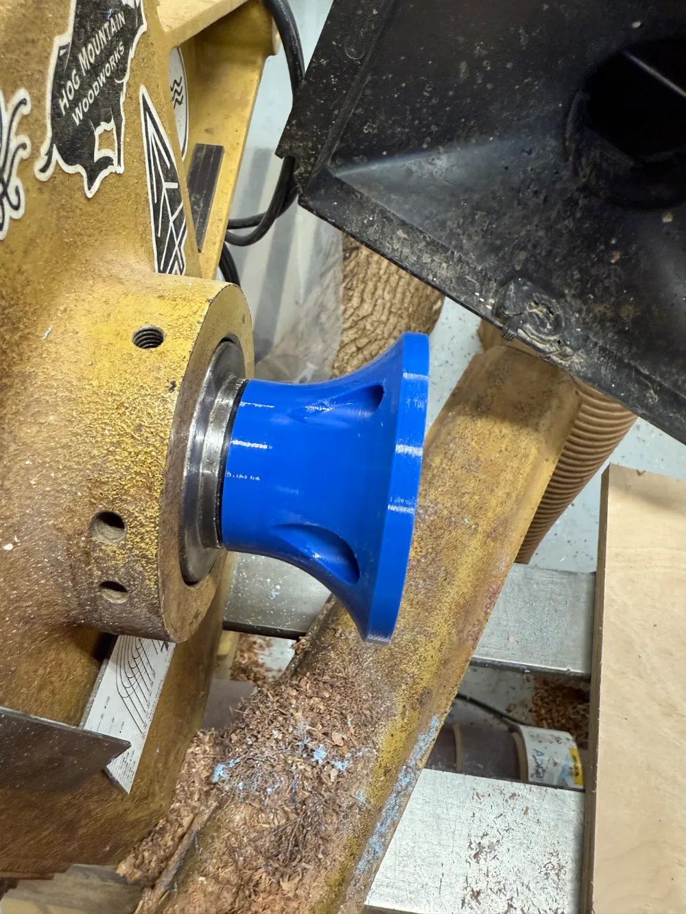 Threaded Faceplate Adapter by Hog Mountain Woodworks - MakerWorld