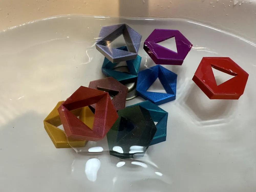 Hex Triangle by Zurno MakerWorld: Download Free 3D Models