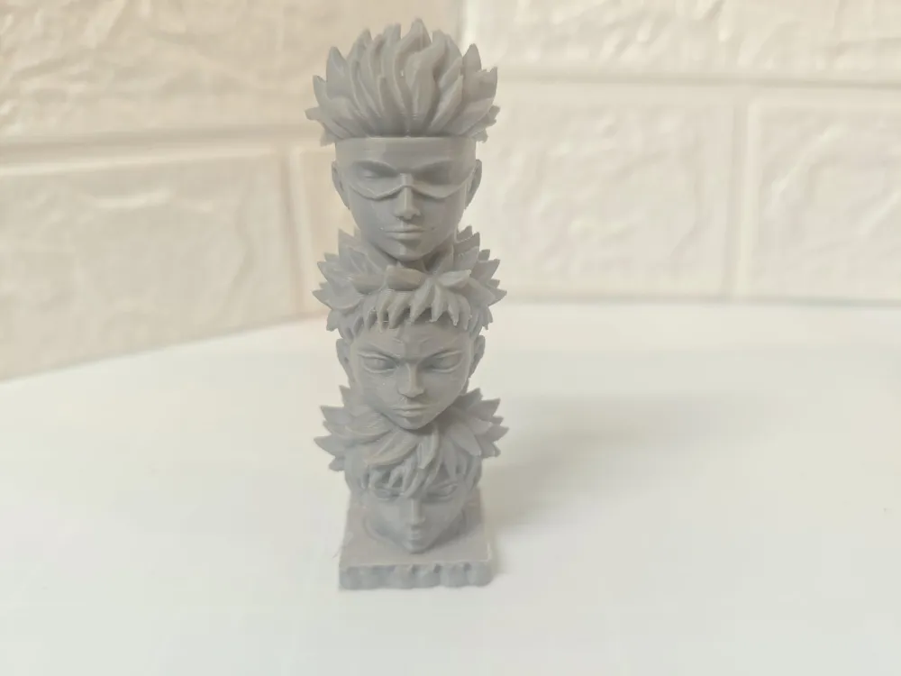Goyo Yuji Megumi Wooden Totem Jujutsu kaisen - Free 3D Print Model ...