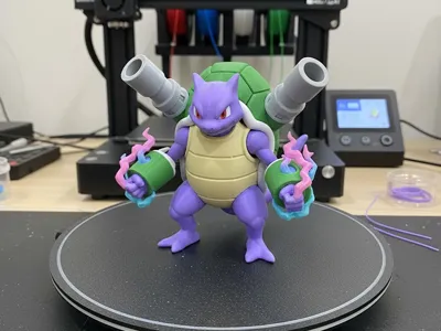 Blastoisefusion - Free 3D Print Model - MakerWorld