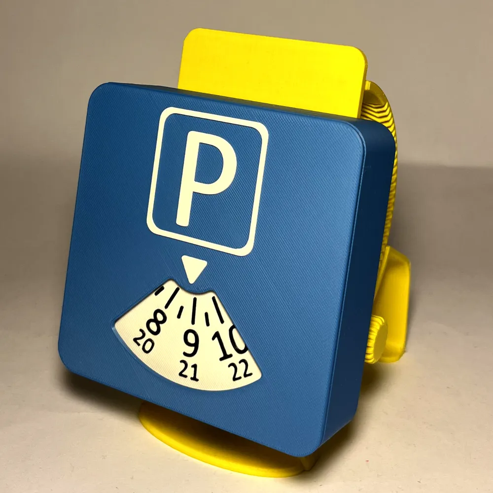 Automatic Parking Disc/Clock by gasper3DP MakerWorld: Download Free 3D ...