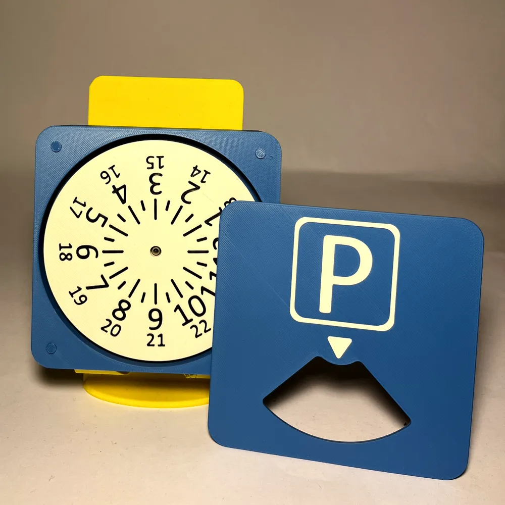 Automatic Parking Disc/Clock by gasper3DP MakerWorld: Download Free 3D ...