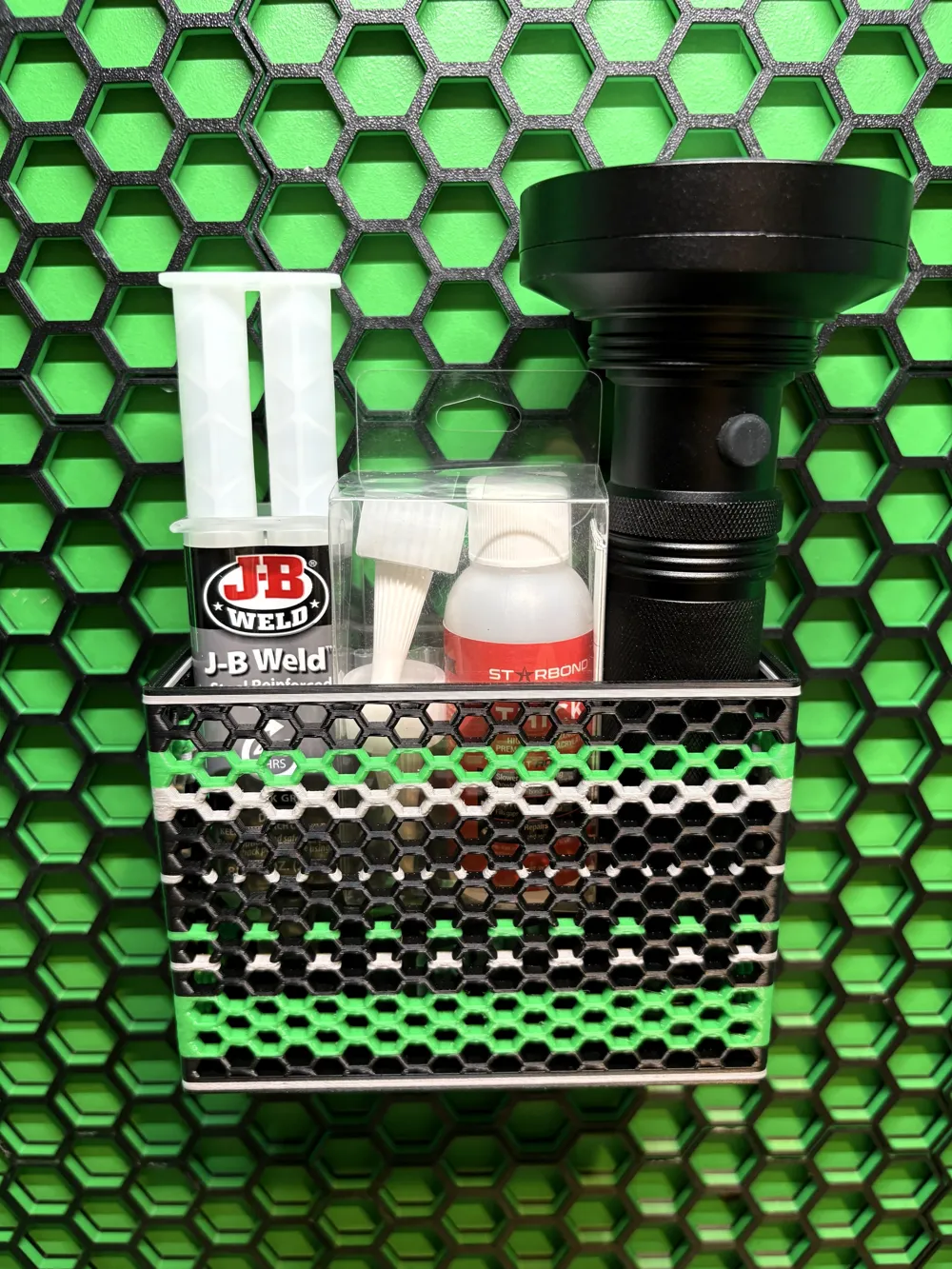 Honeycomb Themed HSW Tool Holders and Baskets - Free 3D Print Model ...