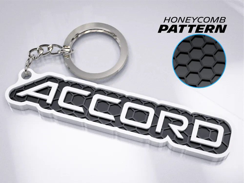 Honda ACCORD Keychain by Krystian3D MakerWorld: Download Free 3D Models