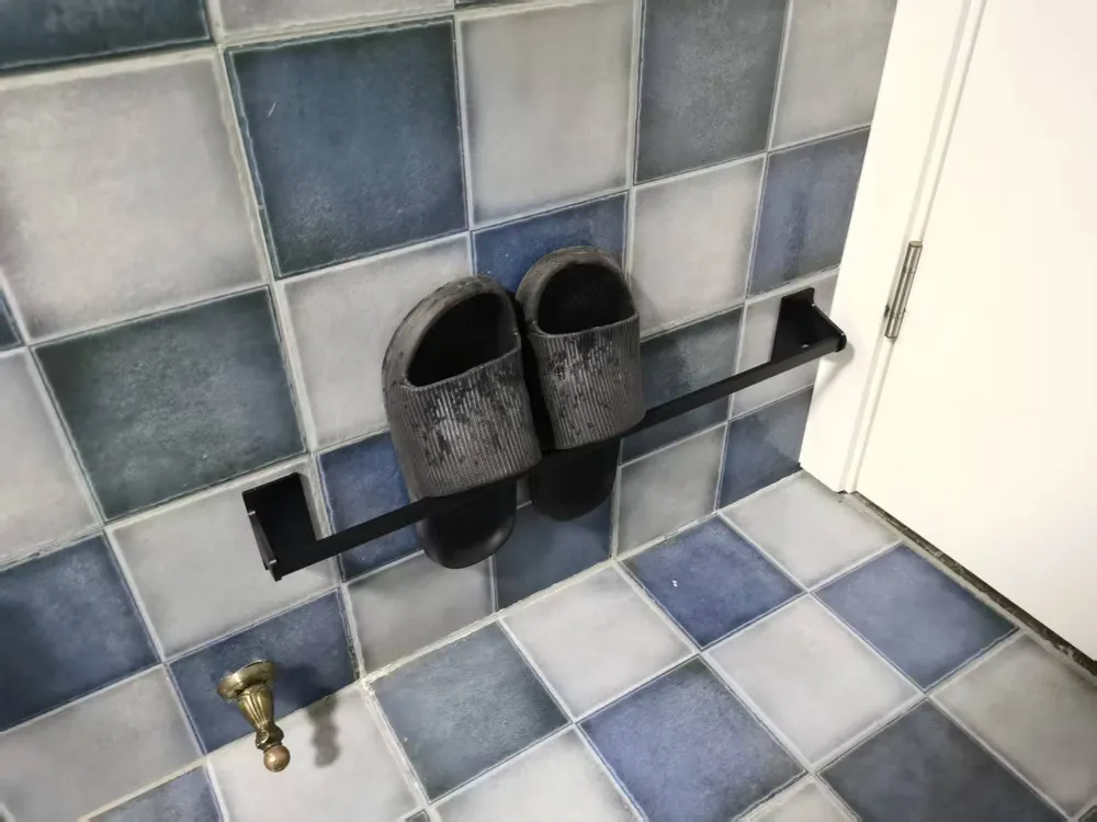 Wall-mounted slipper mount by Patrick MakerWorld: Download Free 3D Models