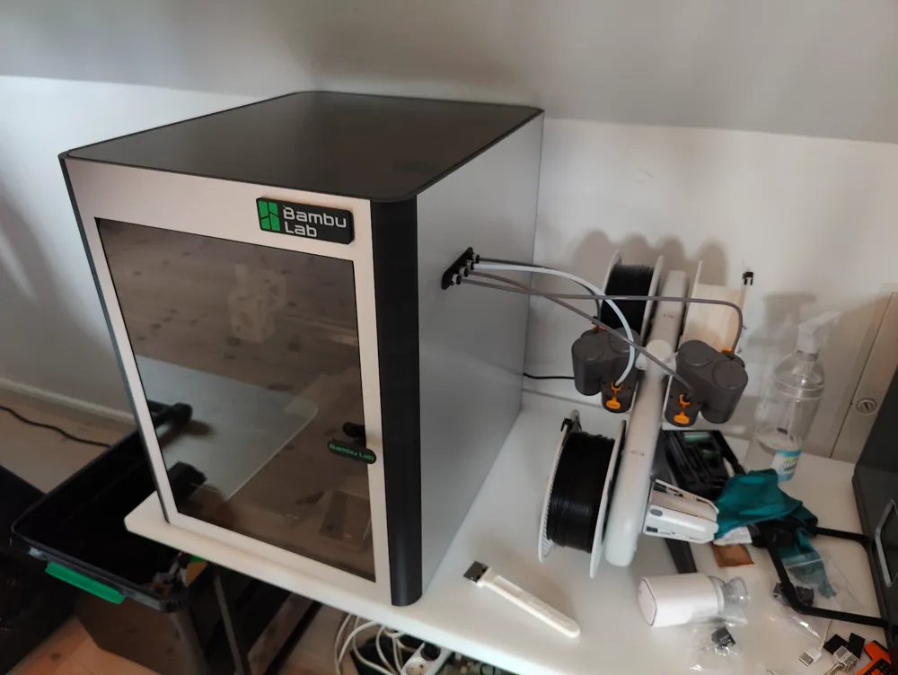 Enclosure+A1+Mini+AMSconnect by Lord-of-plastic MakerWorld: Download ...