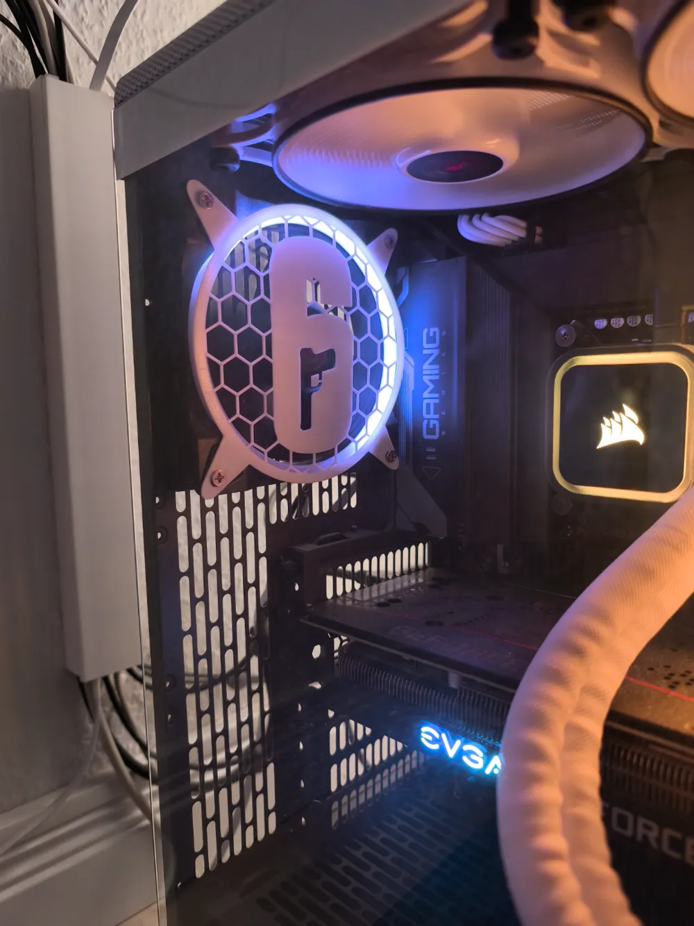 Rainbow Six Siege 120mm fan cover by jknoxmc - MakerWorld