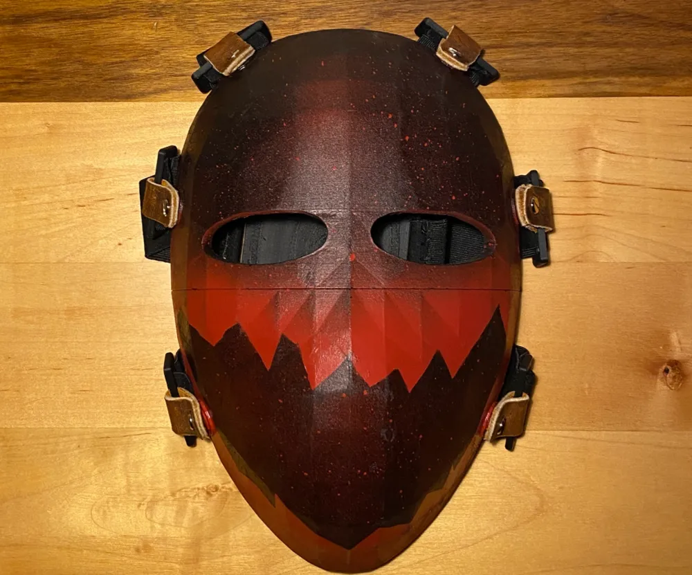 The Hunter Face Mask Remixed by TacticalBrick - MakerWorld