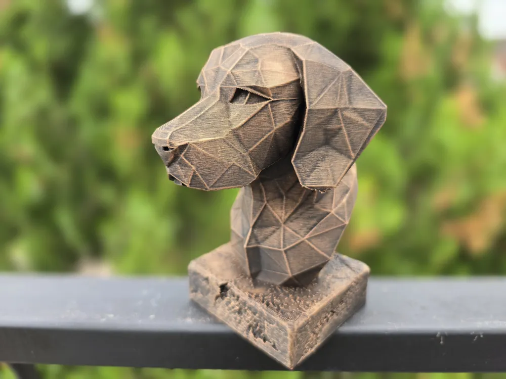 BEAGLE LOW POLY BUST by Messy_Panda MakerWorld: Download Free 3D Models