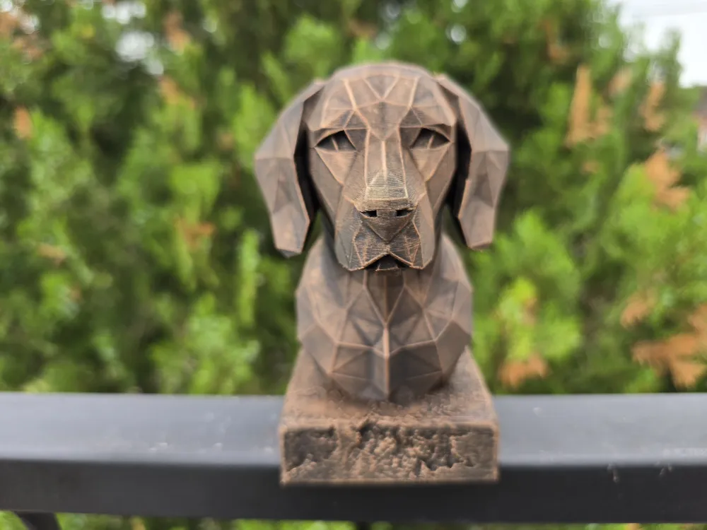 BEAGLE LOW POLY BUST by Messy_Panda MakerWorld: Download Free 3D Models