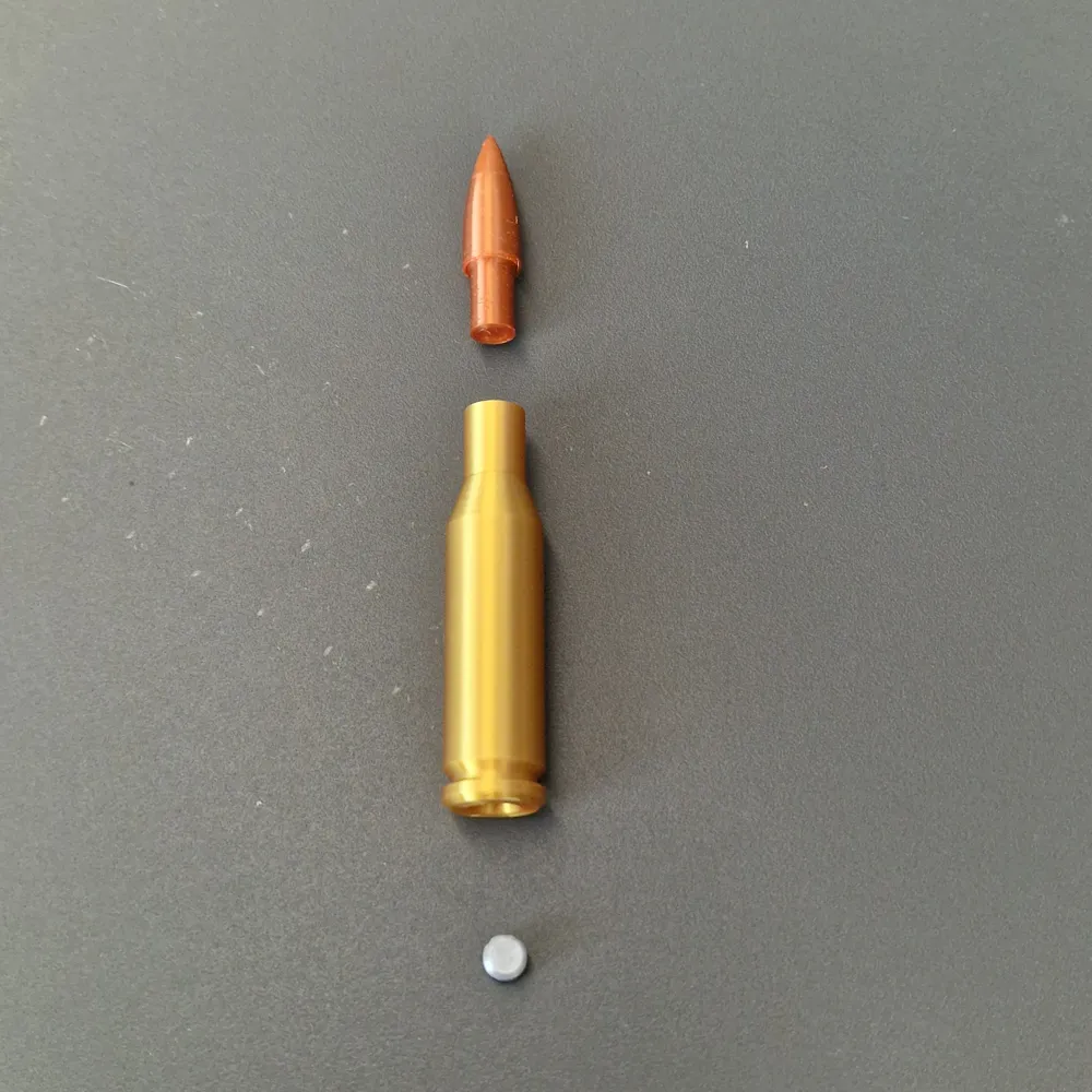 7.62 NATO Cartridge with M80 Ball bullet - Free 3D Print Model - MakerWorld