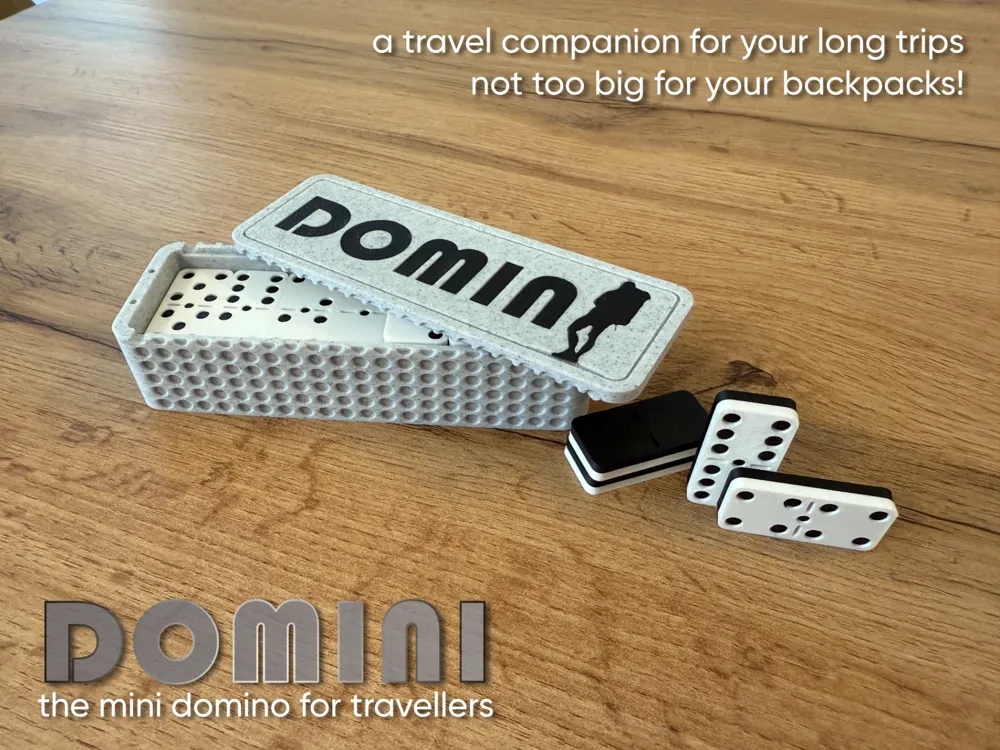 DOMINI The mini Domino for travellers by g.foli MakerWorld: Download ...