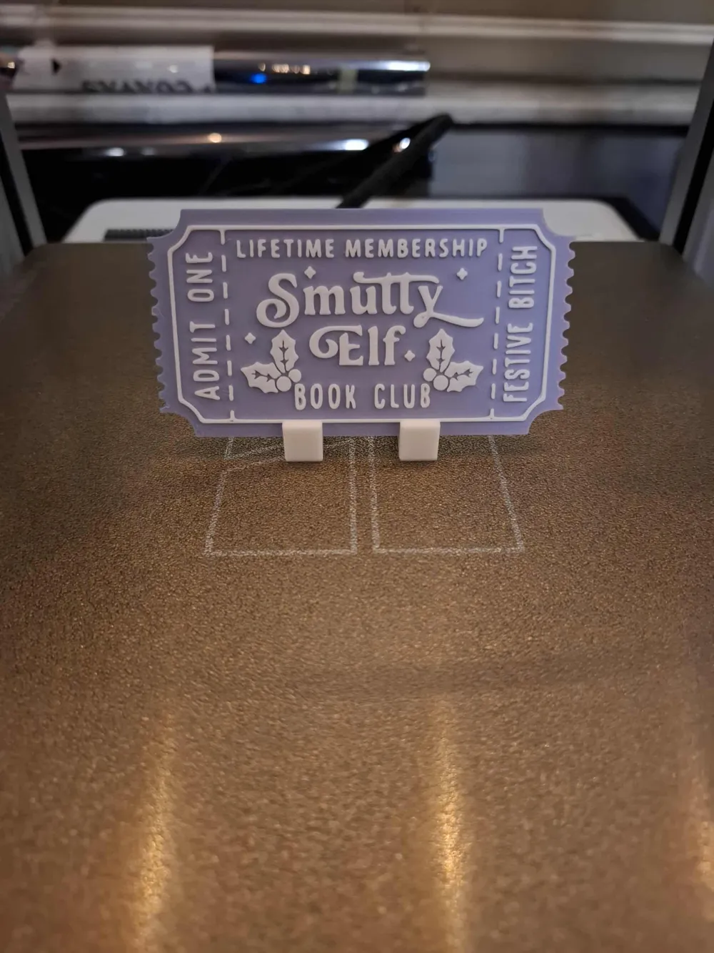 Book Club Membership Tickets (Multi. Options) - Free 3D Print Model ...