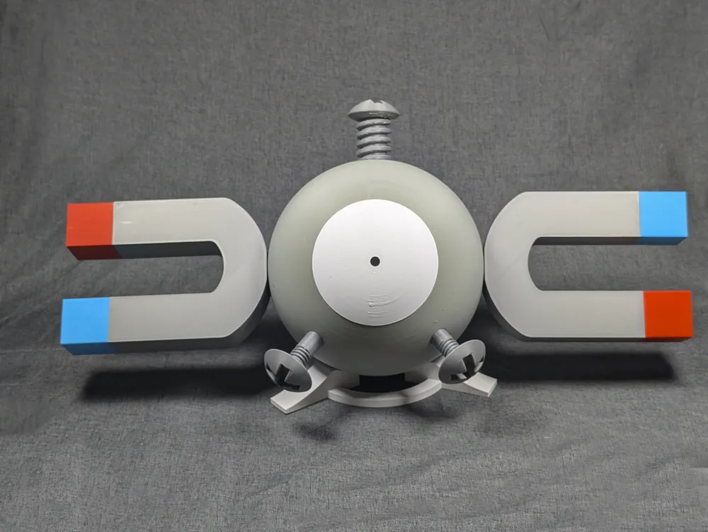 Magnemite (100% Scale) by phoenix3dmodels MakerWorld: Download Free 3D ...