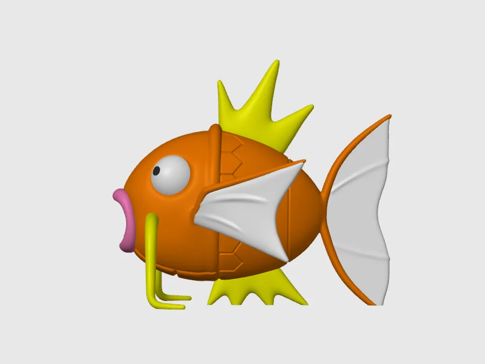 Magikarp Multicolor by entroisdimensions_figurine MakerWorld: Download ...