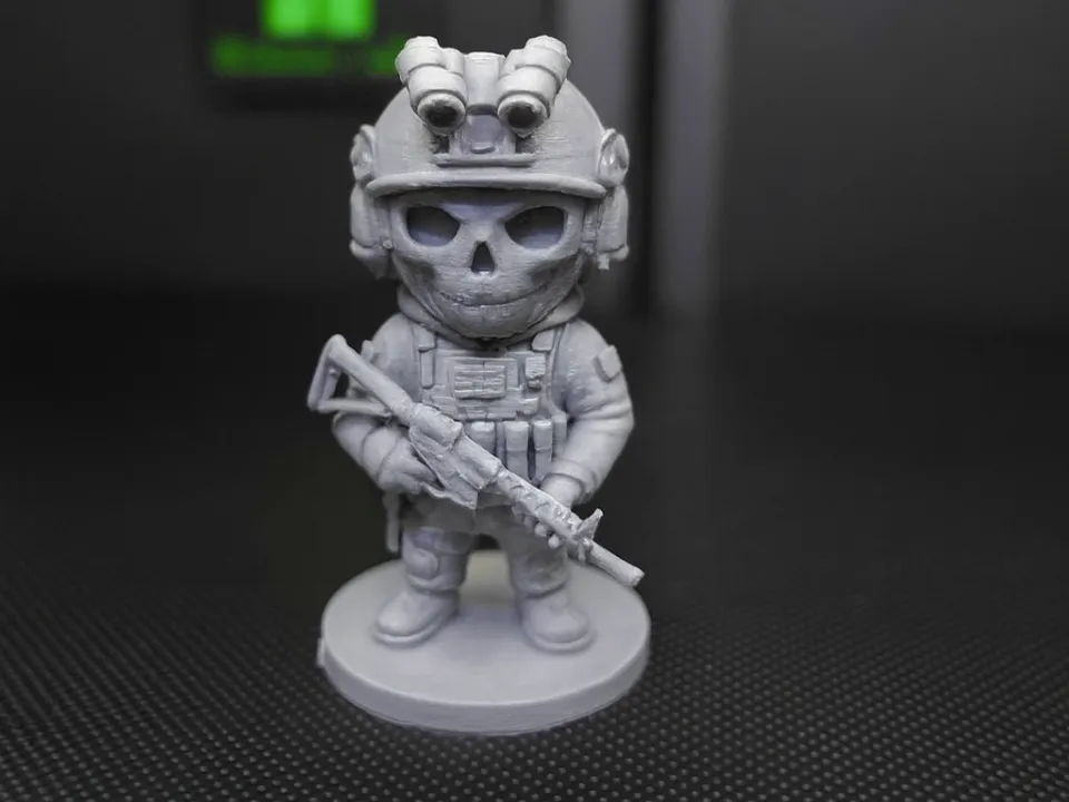 Ghost SAS Soldier by Ptak MakerWorld: Download Free 3D Models