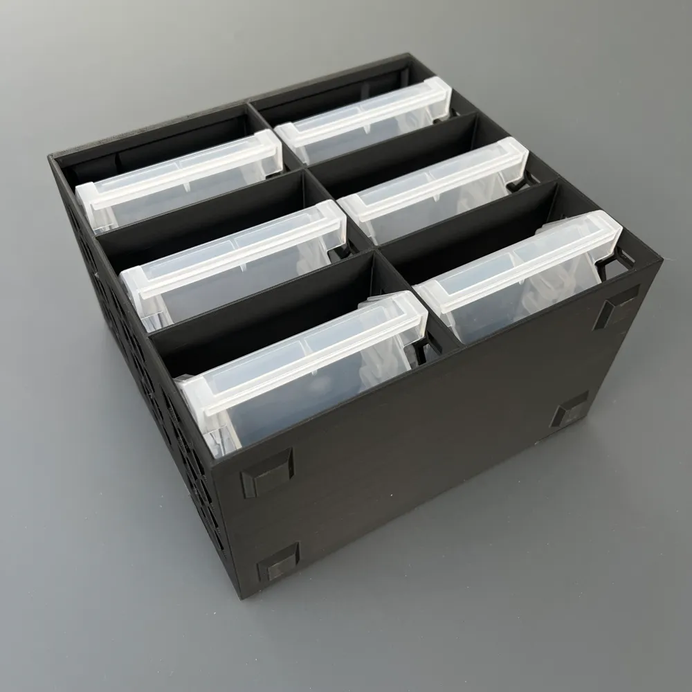 Storage rack for Handy #10 storage bins by Every Day CountsMakerWorld ...