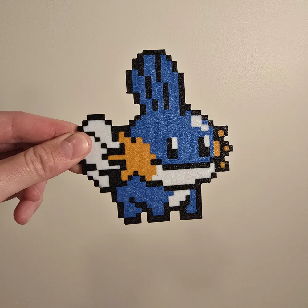 Mudkip by maker_rachael MakerWorld: Download Free 3D Models
