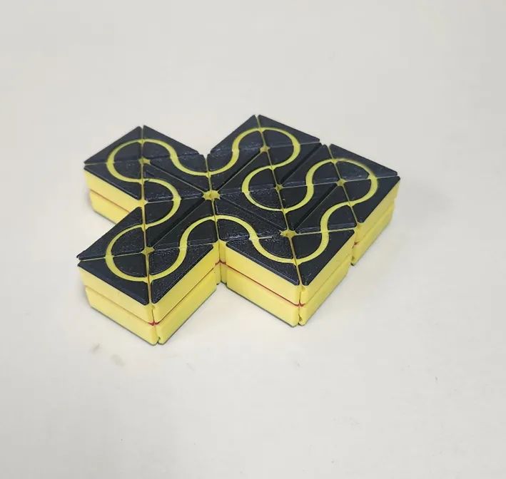 Snake Cube in-place print by FunOrNothing - MakerWorld